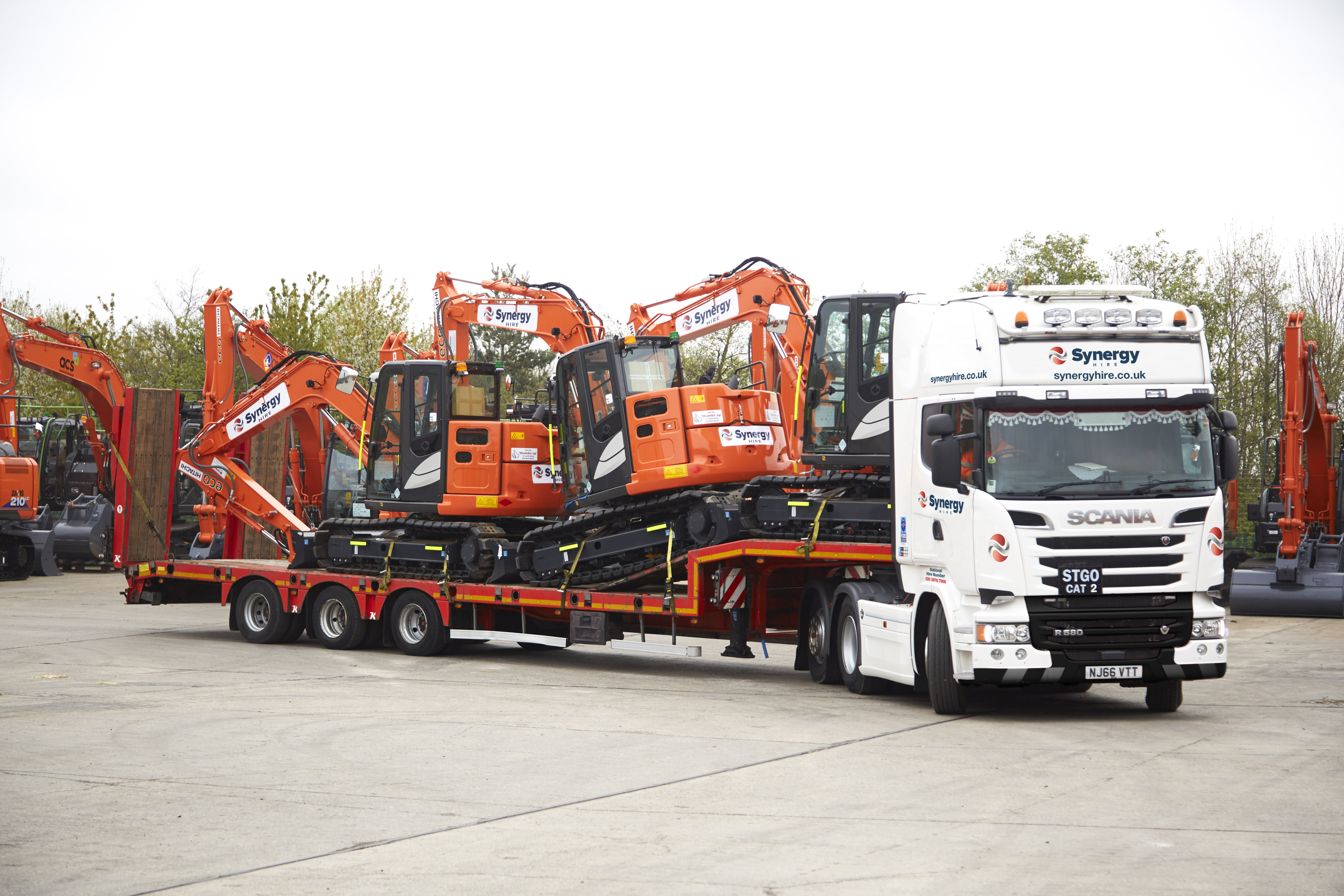 Our Fleet - Synergy Plant Hire